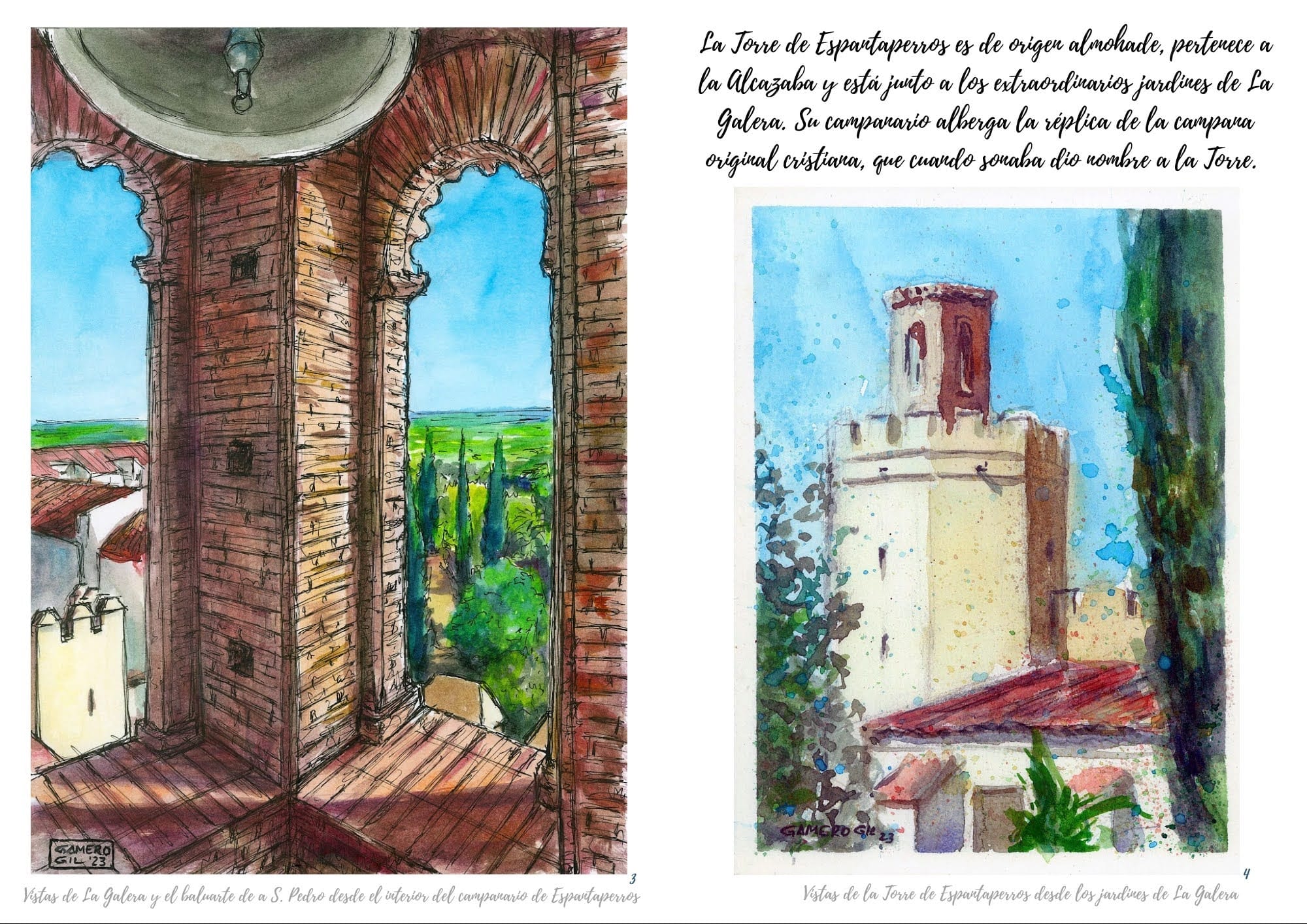 El fundador de Urban Sketchers, Gabi Campanario, visita Badajoz y ...